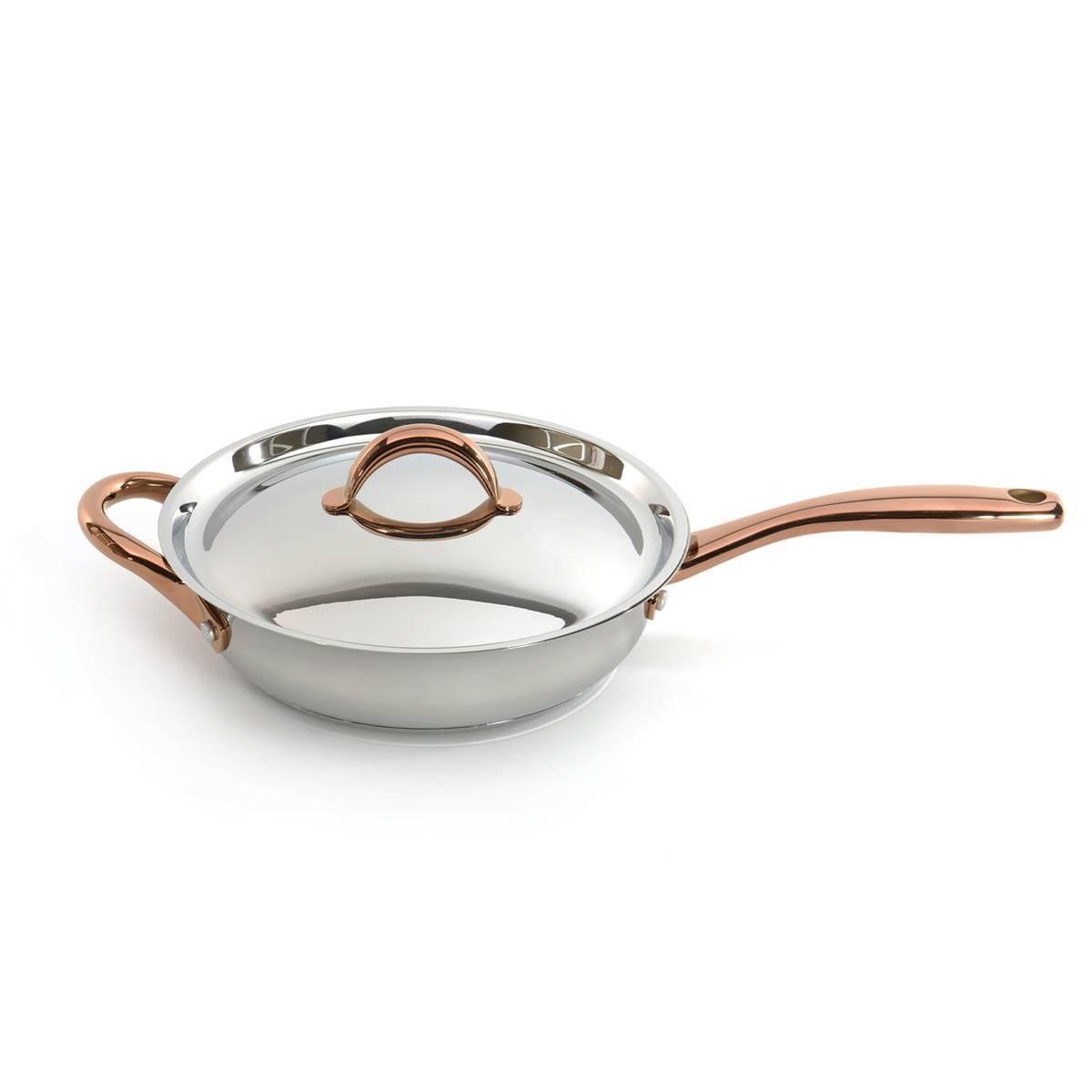 Click here for BergHOFF Ouro Stainless Steel 9.5in. Deep Skillet... prices