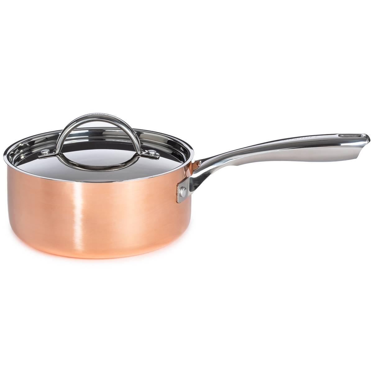 Click here for BergHOFF Vintage Tri-Ply Copper 2qt. Saucepan prices