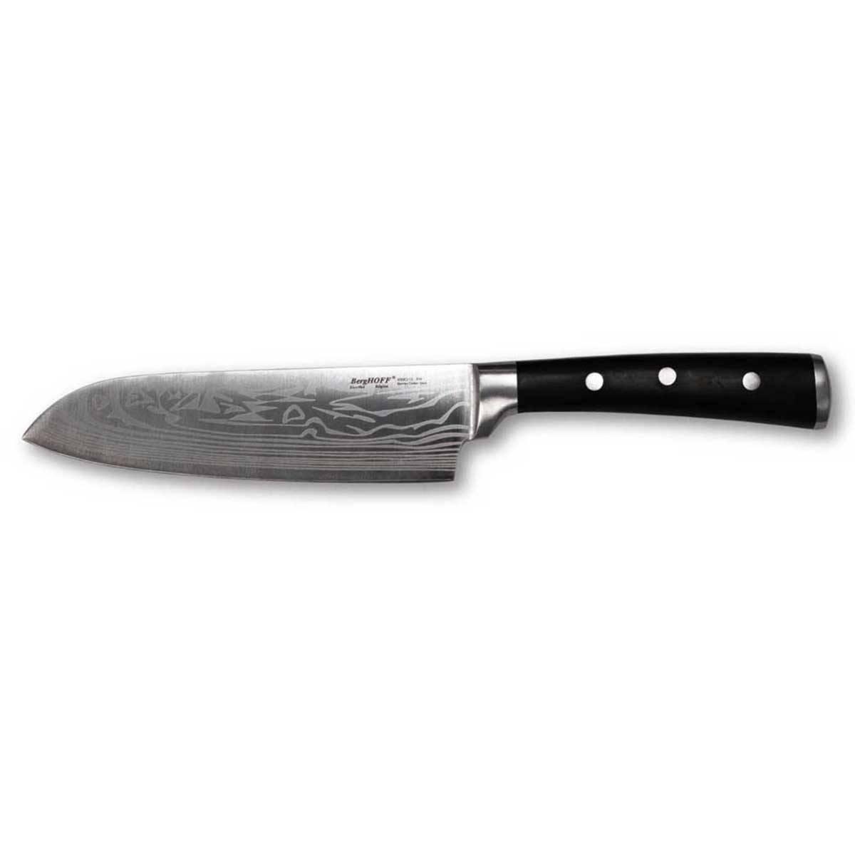 BergHOFF Antigua 7 Santoku Knife - Black