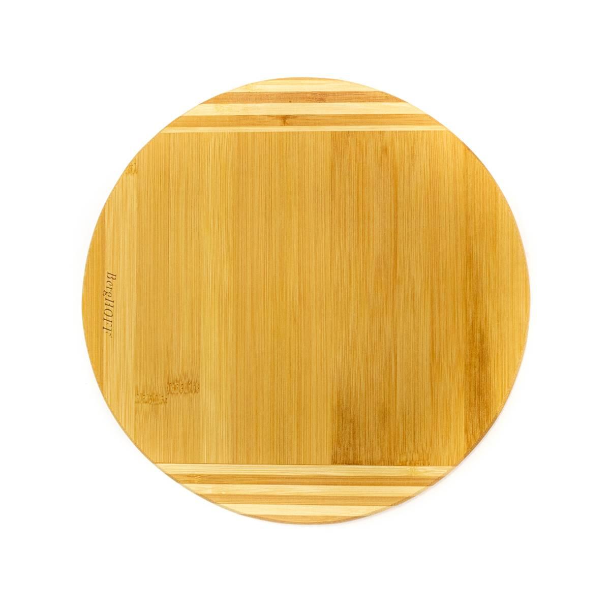 BergHOFF Essentials 12in. Bamboo Striped Round Cutting Board
