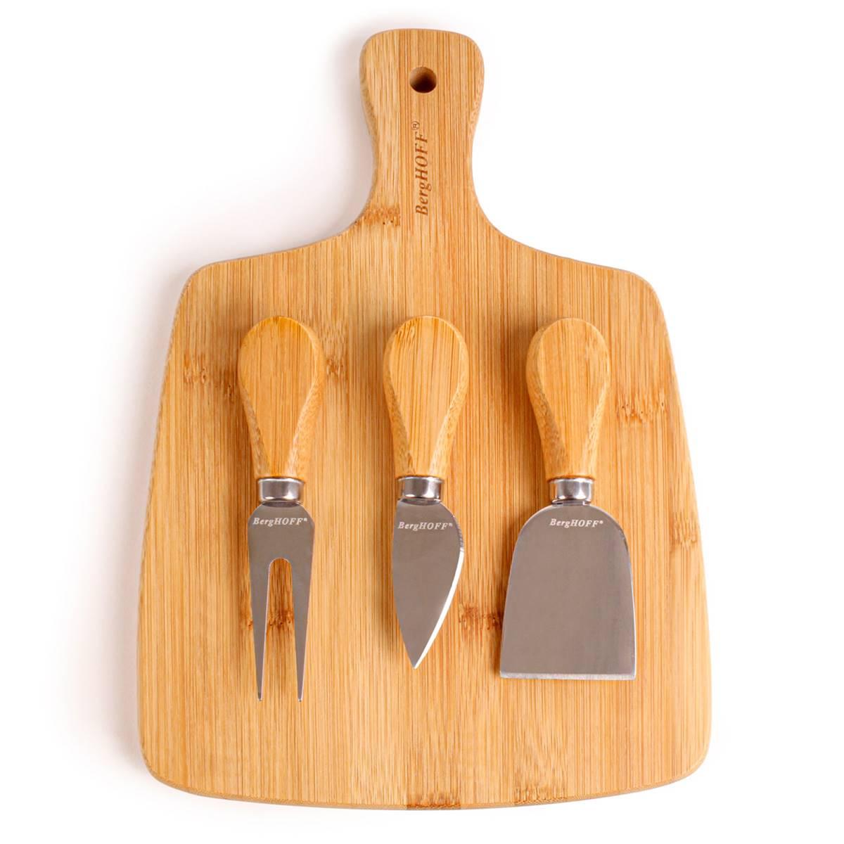 BergHOFF Essentials Bamboo Paddle Cutting Board Set