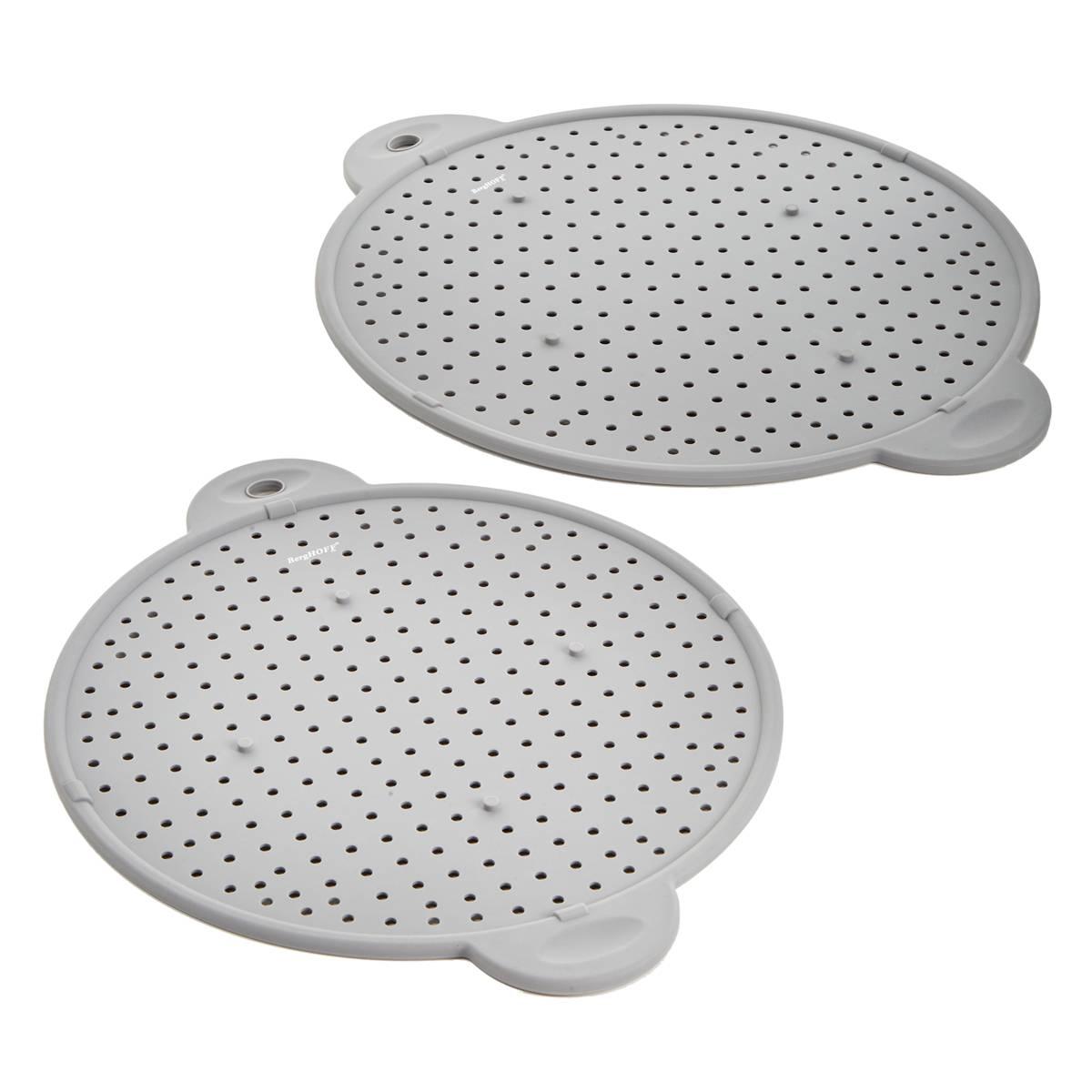 BergHOFF Silicone 2-Pc. Splatter Screen Set - Gray