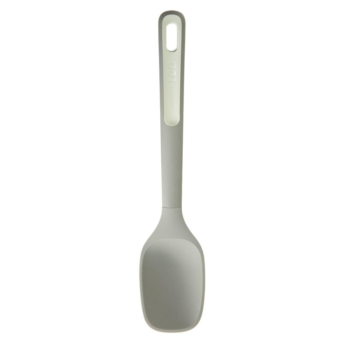 BergHOFF 1 Piece Leo Balance Silicone Serving Spoon  Moonmist and Sage - Gray