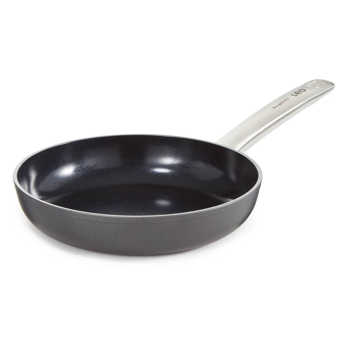 BergHOFF Leo Graphite Ceramic 8 Non-Stick Frying Pan  One Size  Black