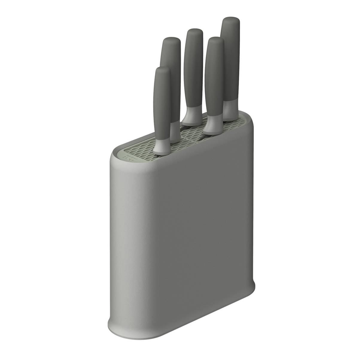BergHOFF Balance 6-Piece Knife Block Set - Gray