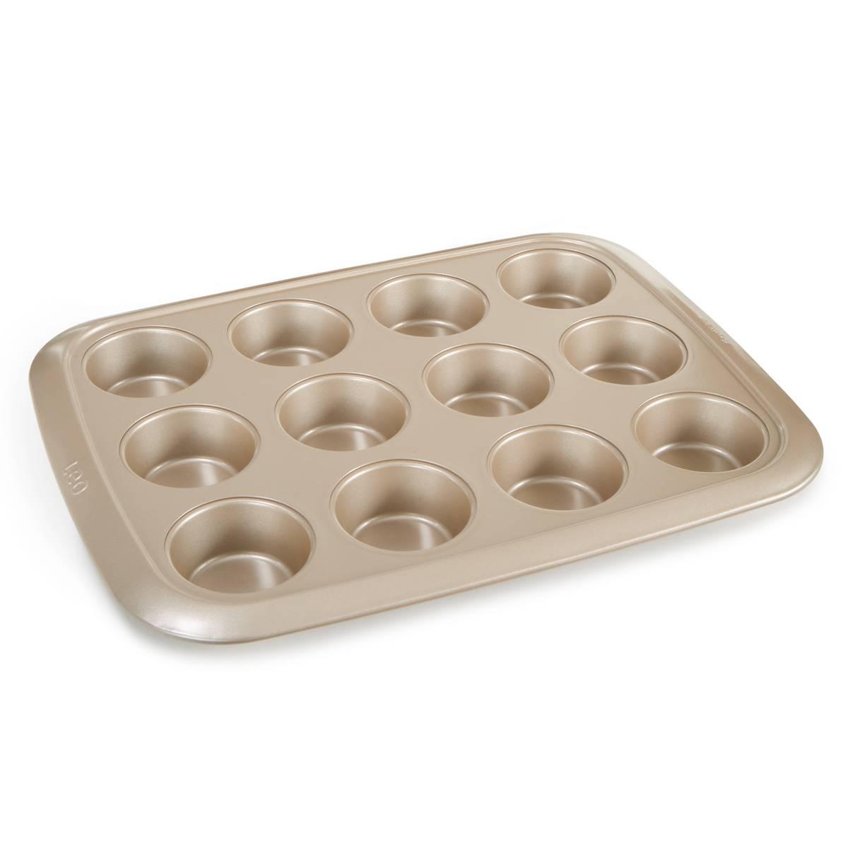 BergHOFF Leo Balance 12-cup Nonstick Carbon Steel Cupcake Pan