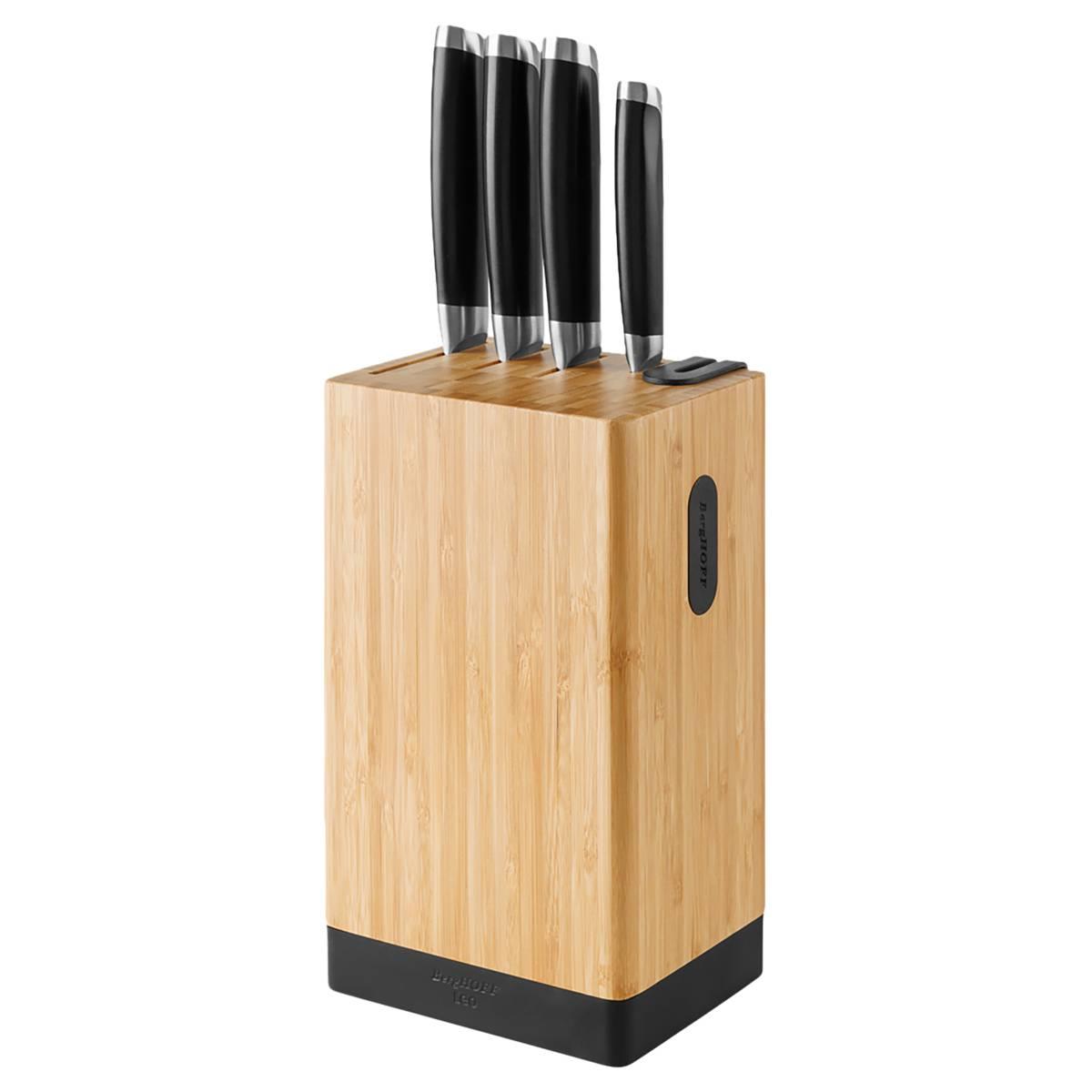 Click here for BergHOFF Leo Graphite 5pc. Knife Block Set prices