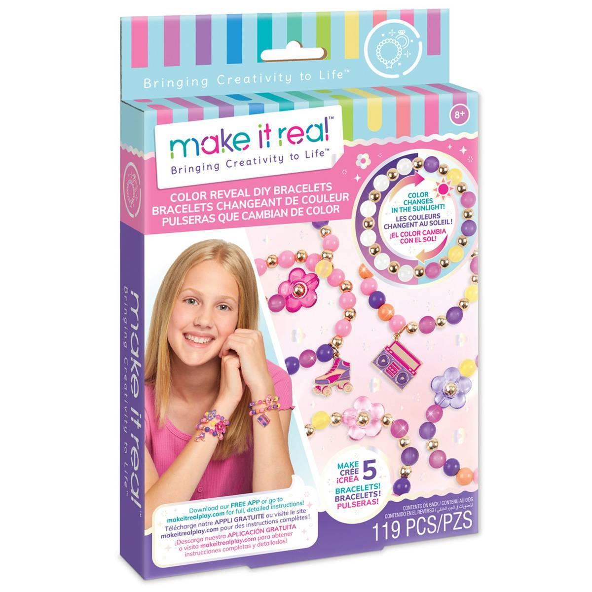 Click here for Make It Real(tm) Color Reveal DIY Bracelets prices