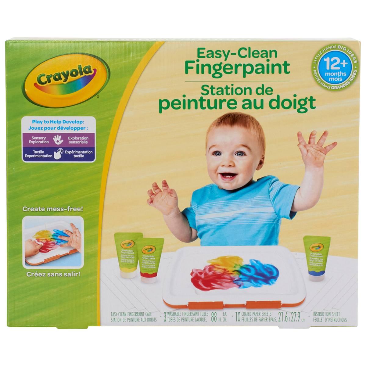 Click here for Crayola(R) Easy Clean Fingerpaint Set prices