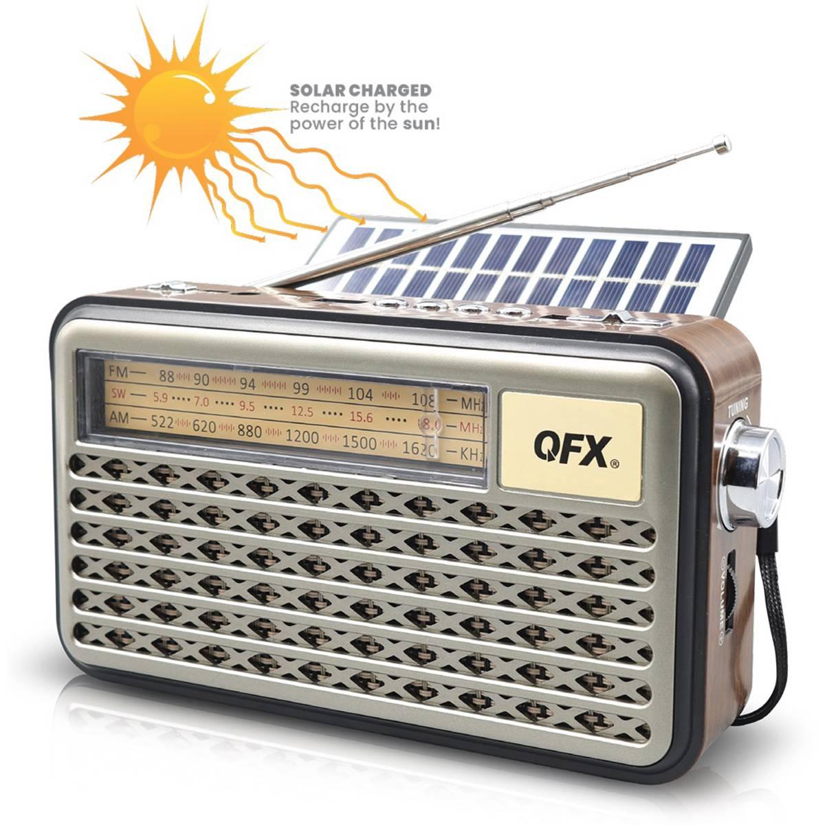 Click here for QFX Portable Bluetooth Radio prices
