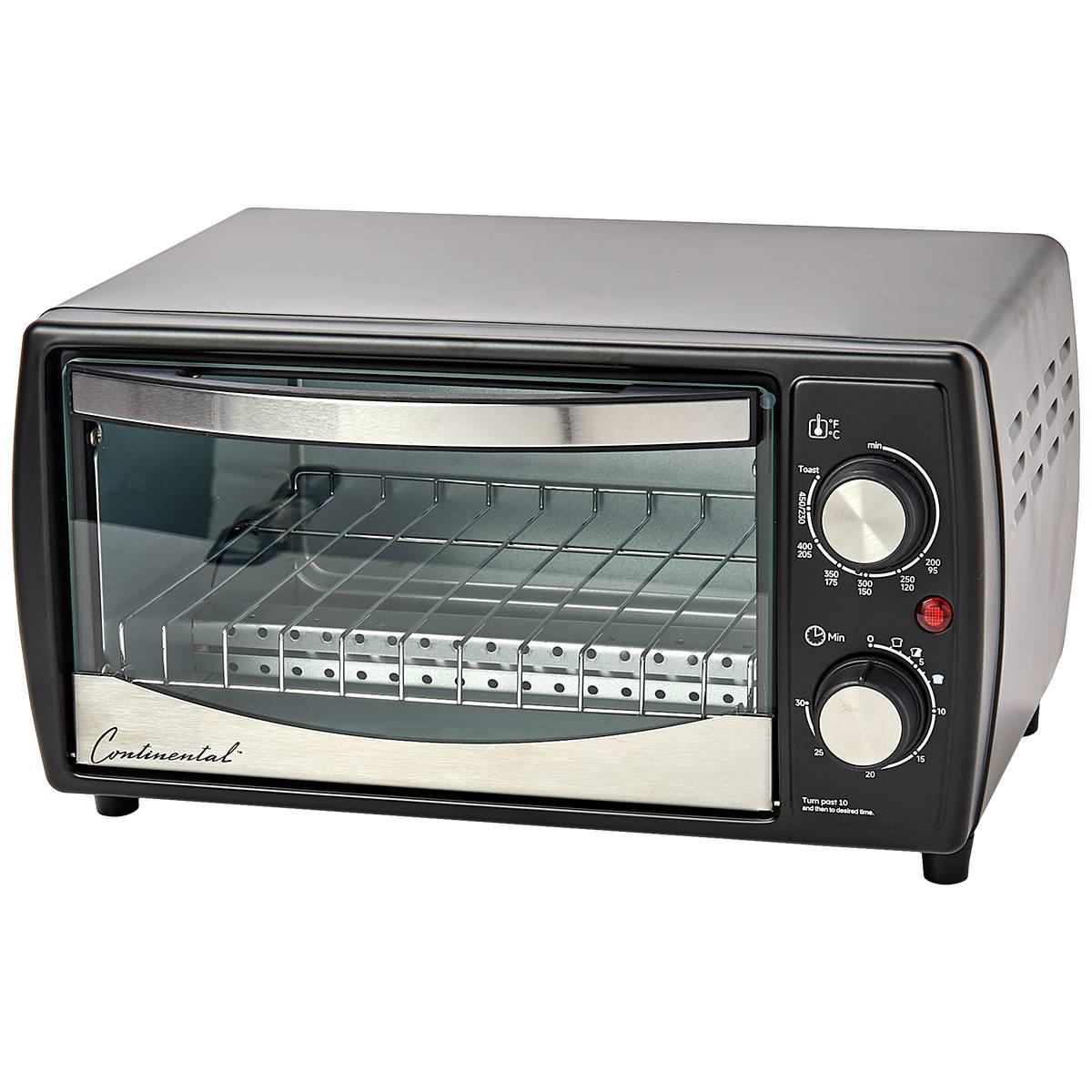 Click here for Continental(tm) 4-Slice Toaster Oven prices