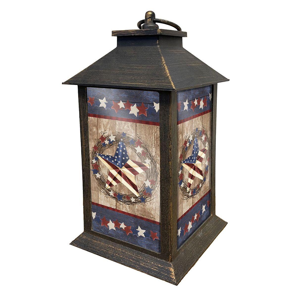 Click here for Briarwood Lane Americana Barnstar Lantern prices
