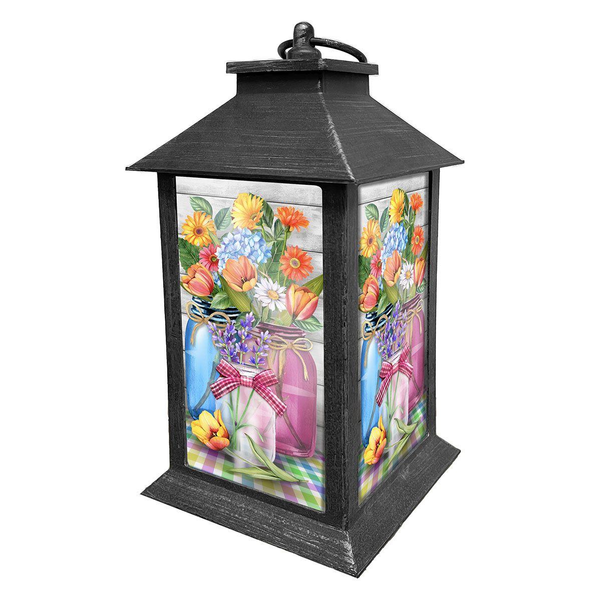 Click here for Briarwood Lane Spring Floral Jars Lantern prices