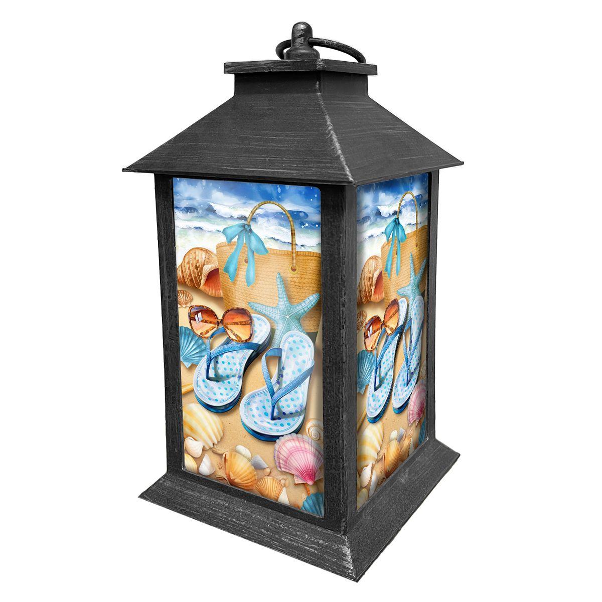 Click here for Briarwood Lane Welcome to the Beach Lantern prices