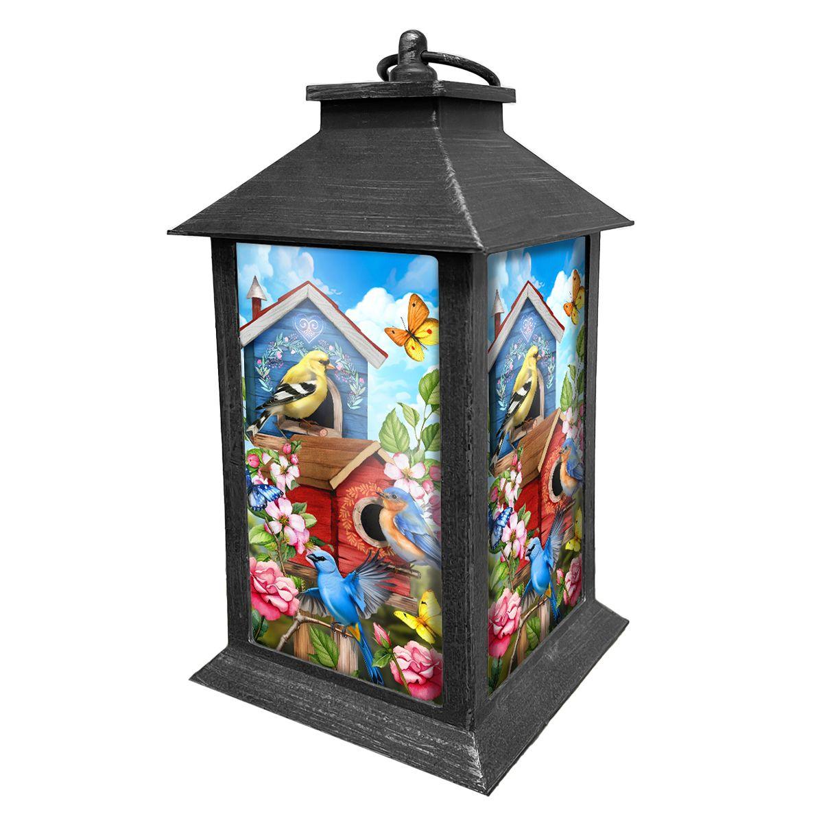 Click here for Briarwood Lane Floral Birdhouse Lantern prices