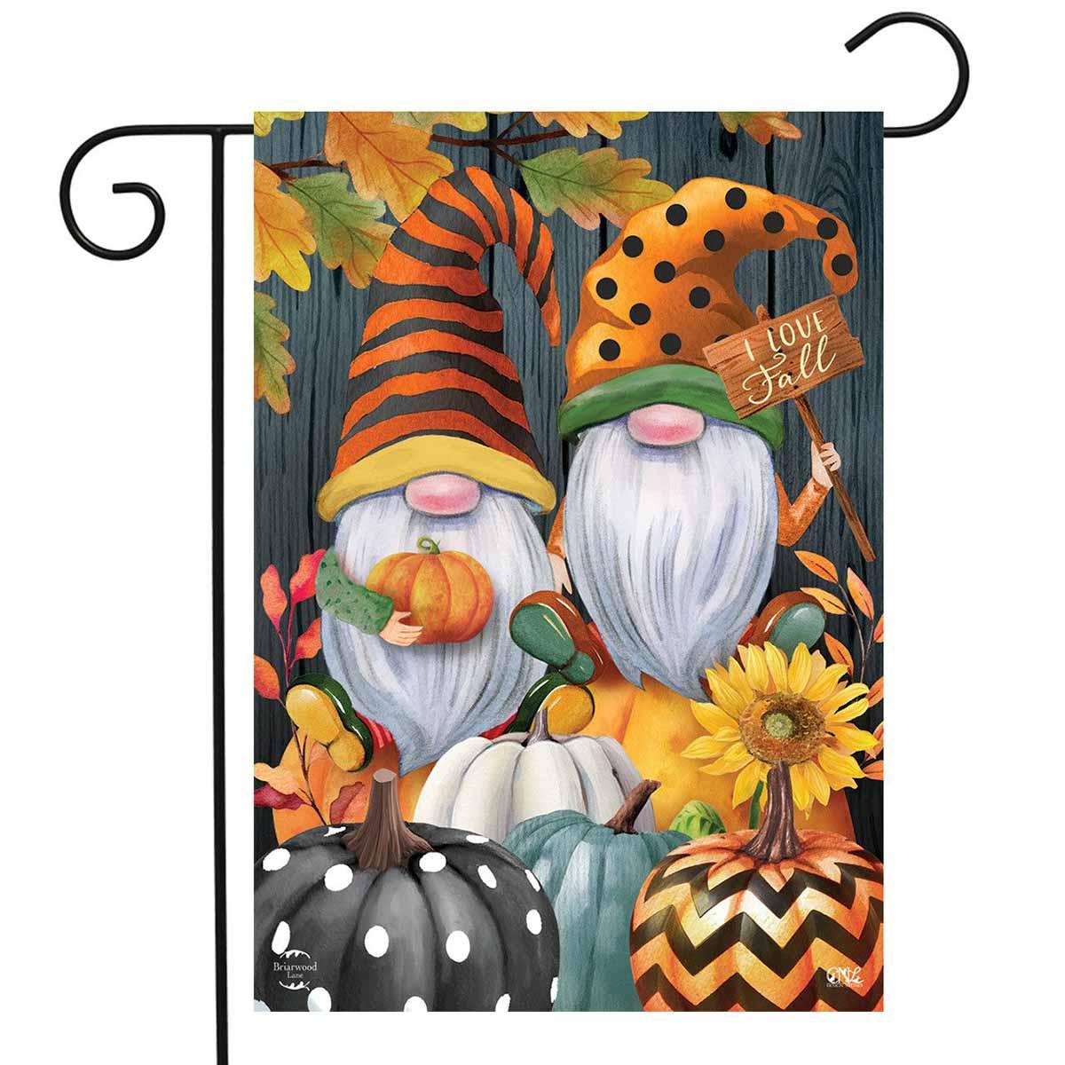 Click here for Briarwood Lane Fall Gnomes Humor Garden Flag prices