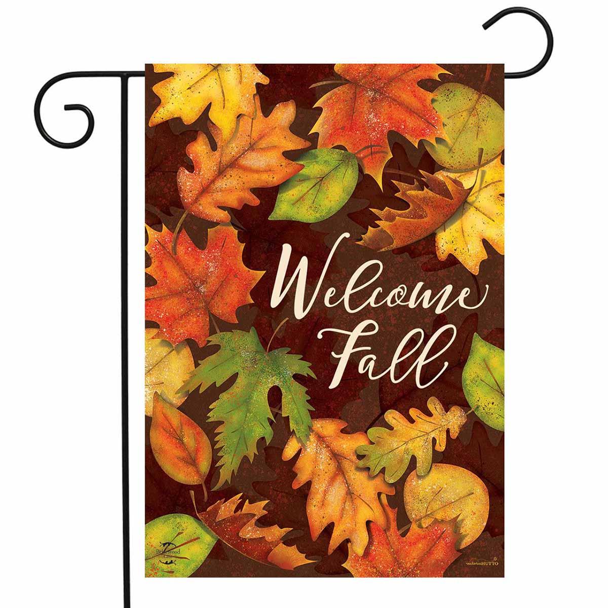 Click here for Briarwood Lane Leaf Toss Fall Garden Flag prices