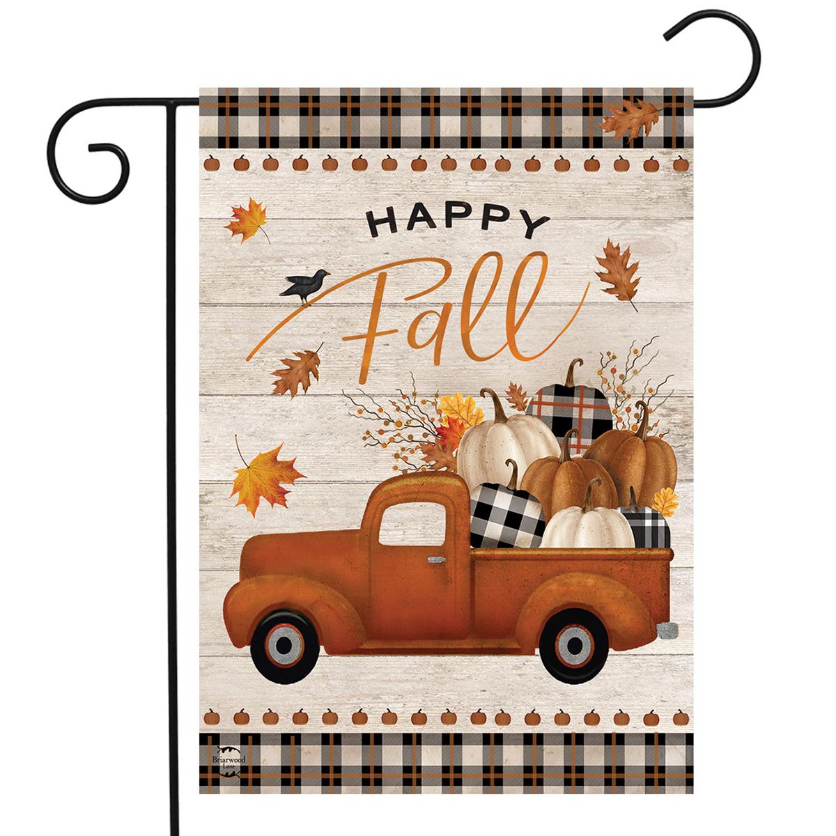 Click here for Briarwood Lane Happy Fall Pickup Truck Garden Flag prices