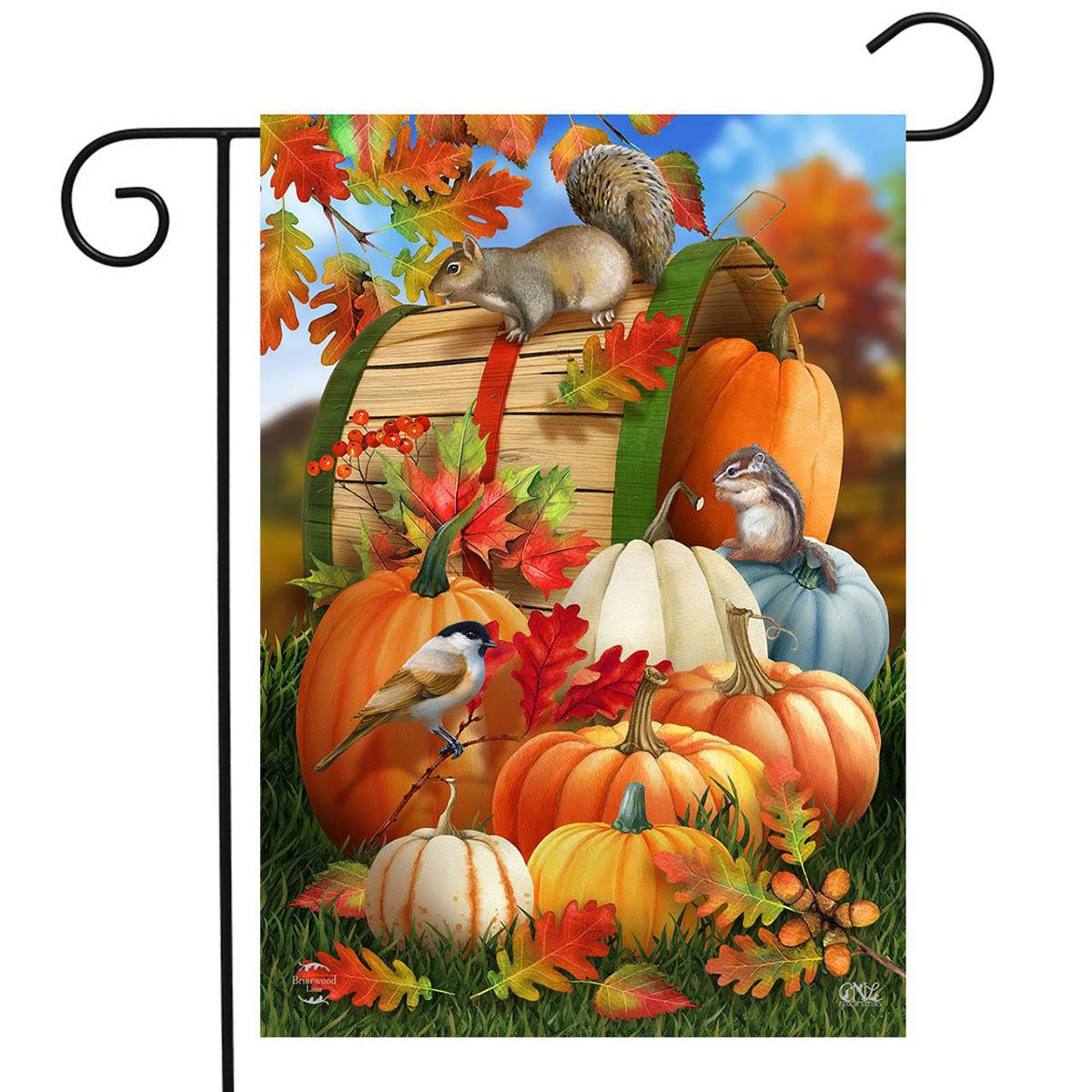 Click here for Briarwood Lane Pumpkin Gathering Garden Flag prices