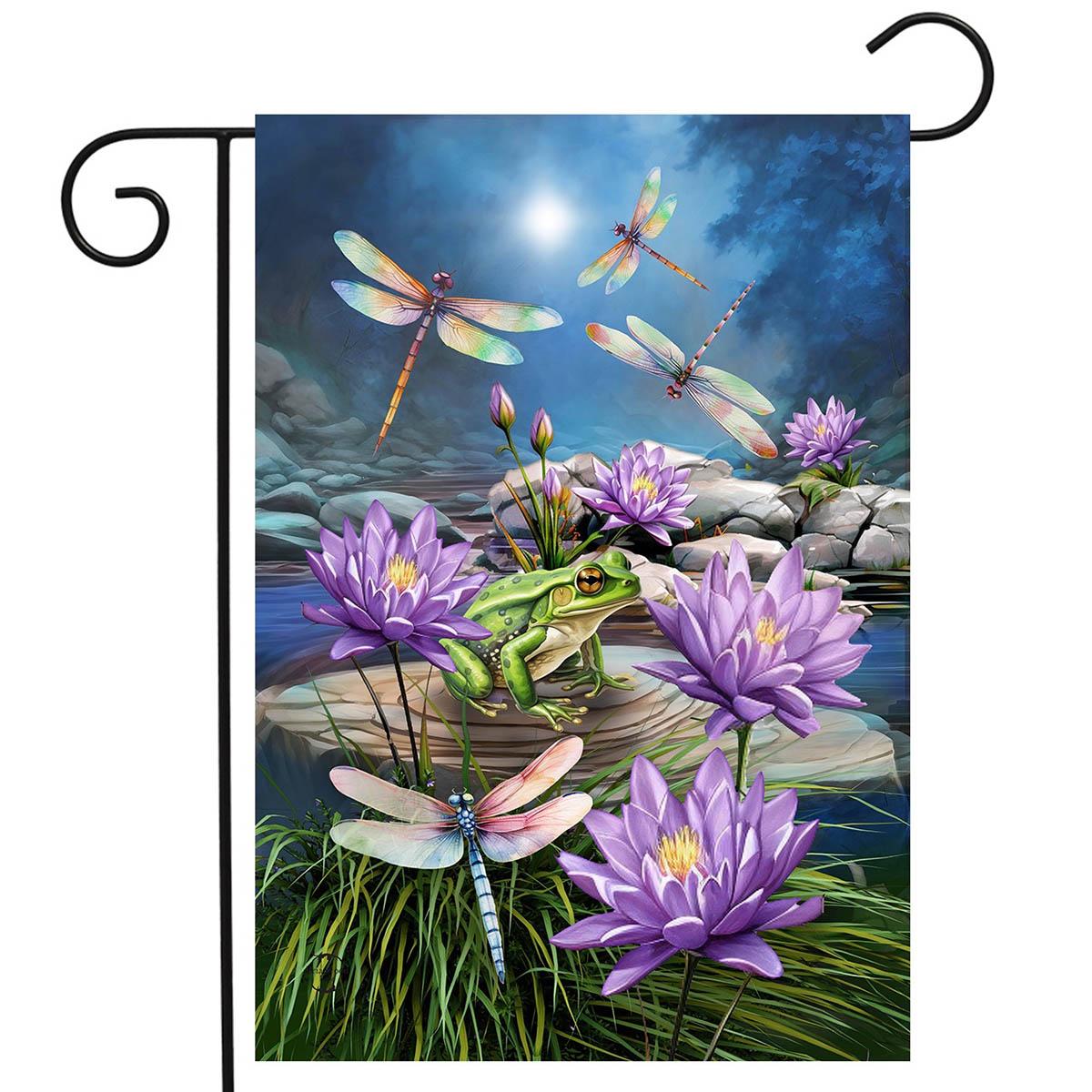 Click here for Briarwood Lane Dragonflies & Frog Garden Flag prices