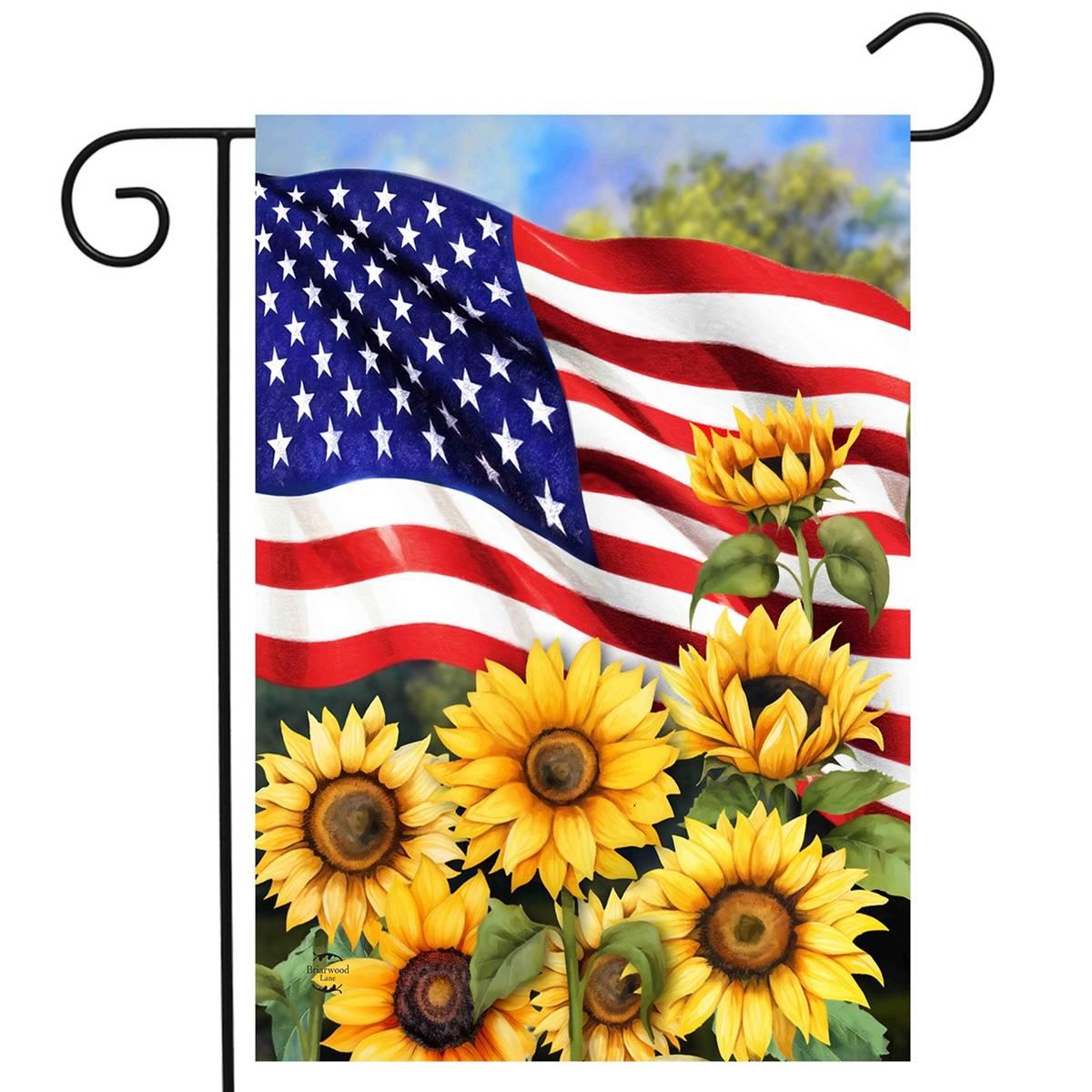 Click here for Briarwood Lane American Sunflowers Garden Flag prices