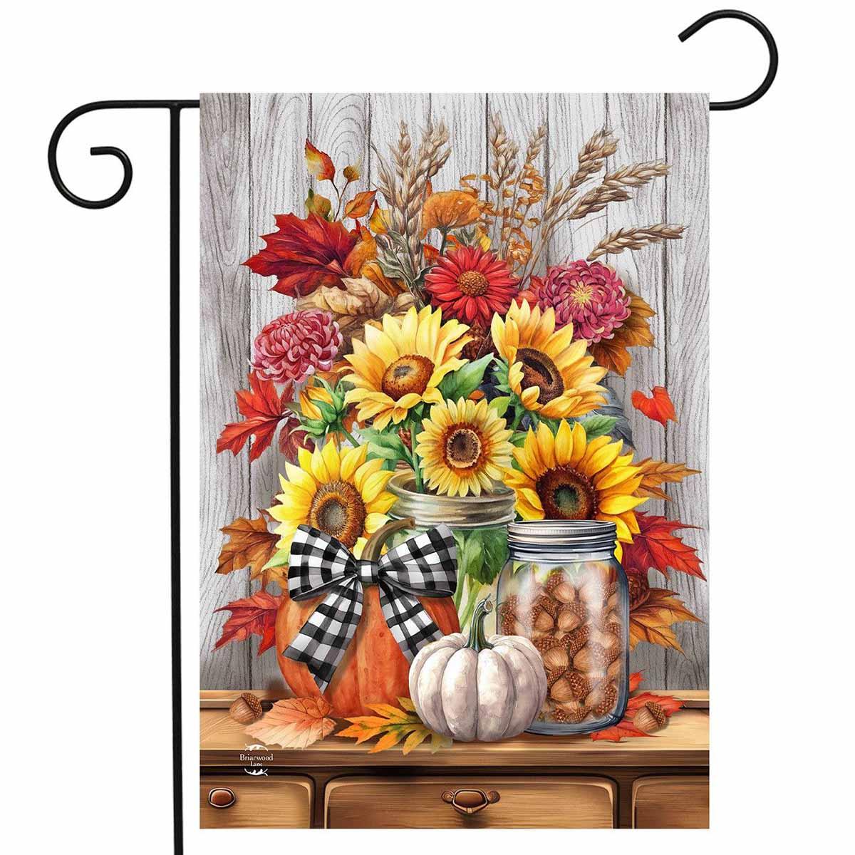 Click here for Briarwood Lane Sunflowers & Mums Garden Flag prices