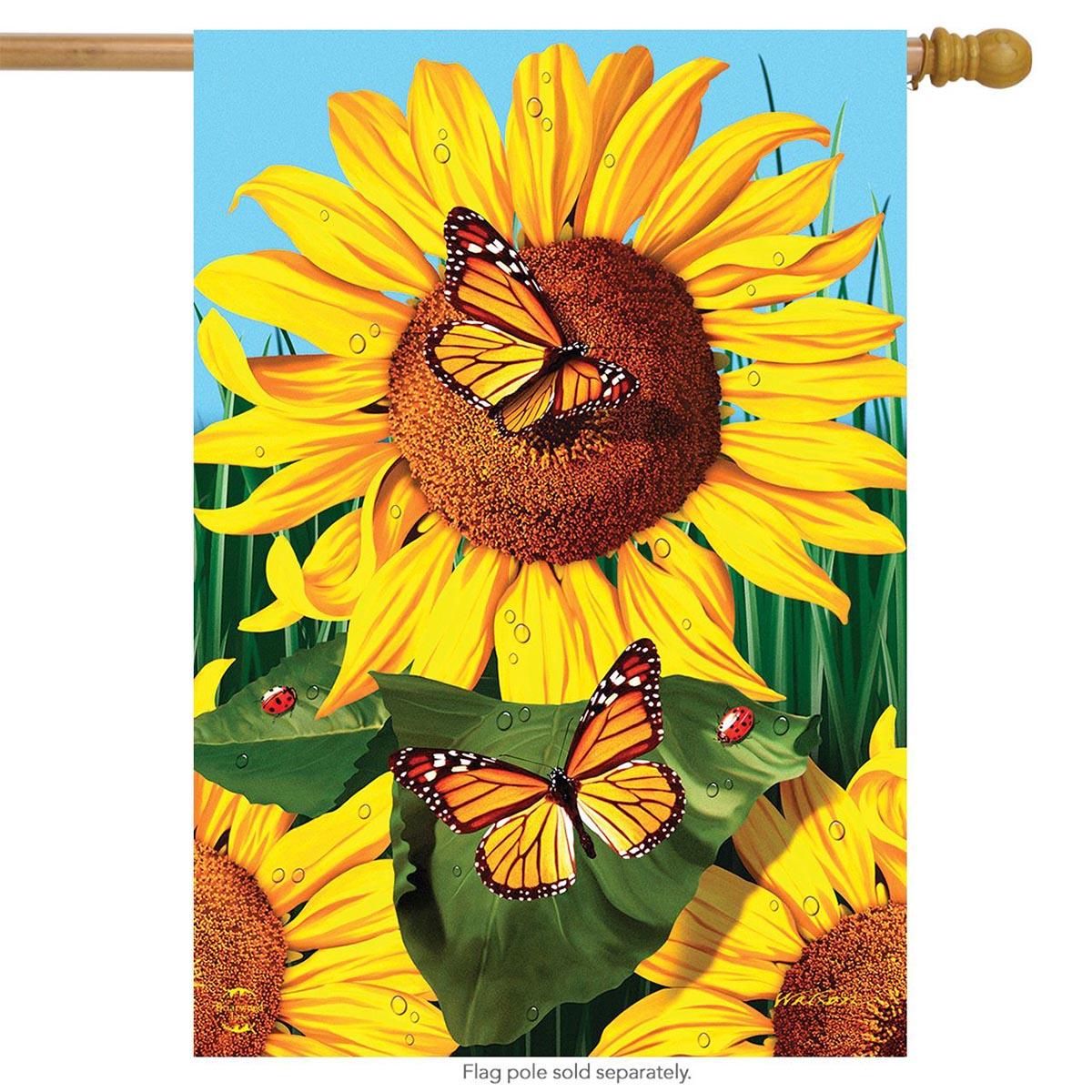 Click here for Briarwood Lane Sunflower Field House Flag prices