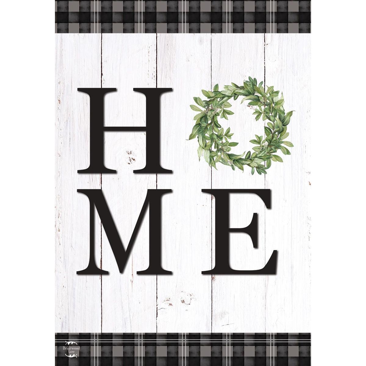 Click here for Briarwood Lane Home Rustic House Flag prices