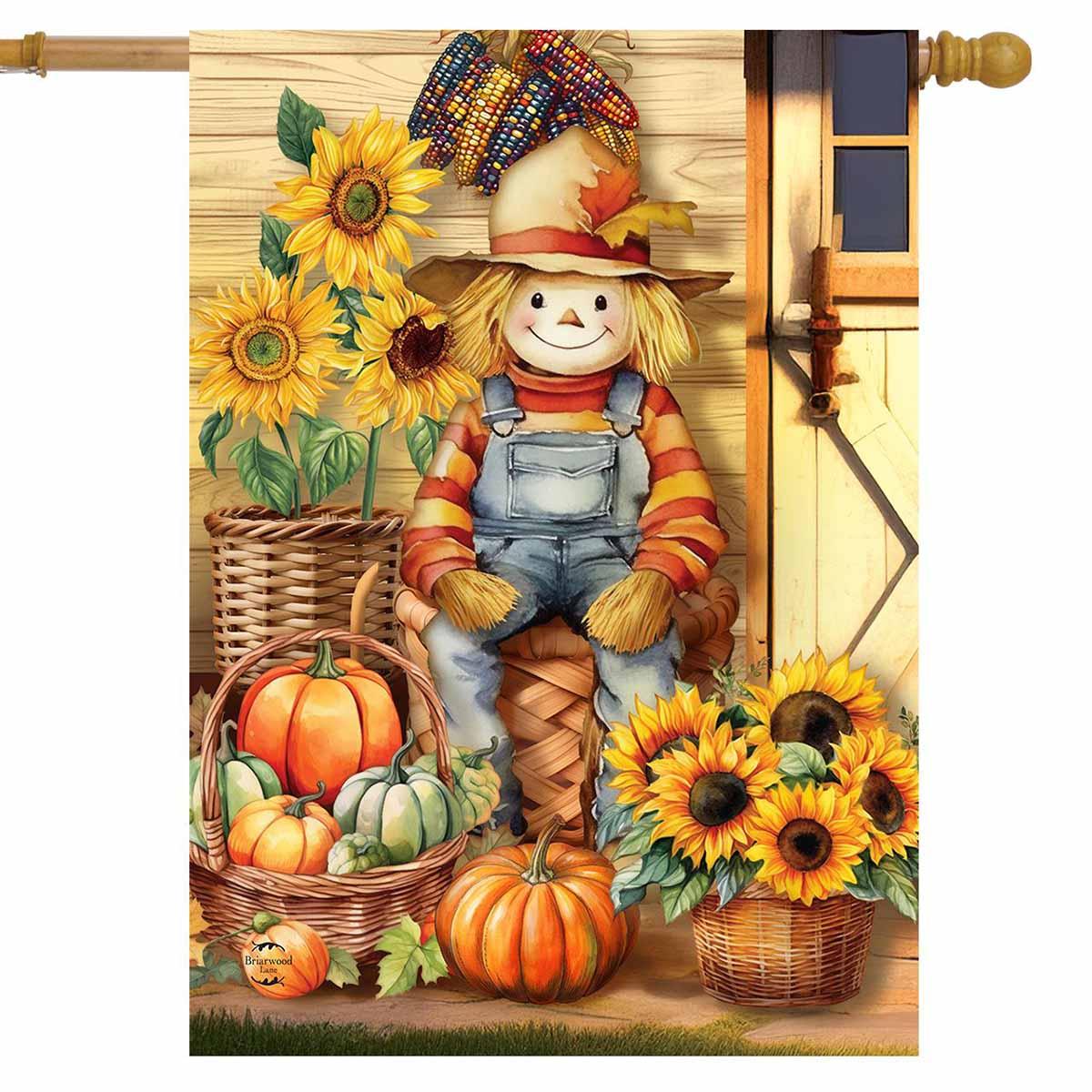 Click here for Briarwood Lane Country Scarcrow House Flag prices