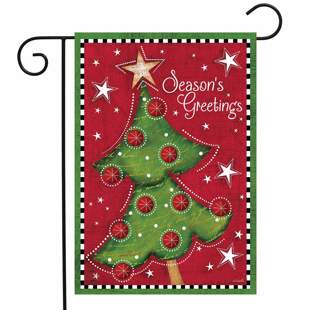 Click here for Briarwood Lane Christmas Tree Garden Flag prices
