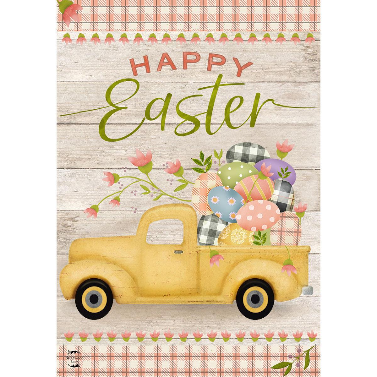 Click here for Briarwood Lane Easter Egg Pickup Happy Easter Gard... prices