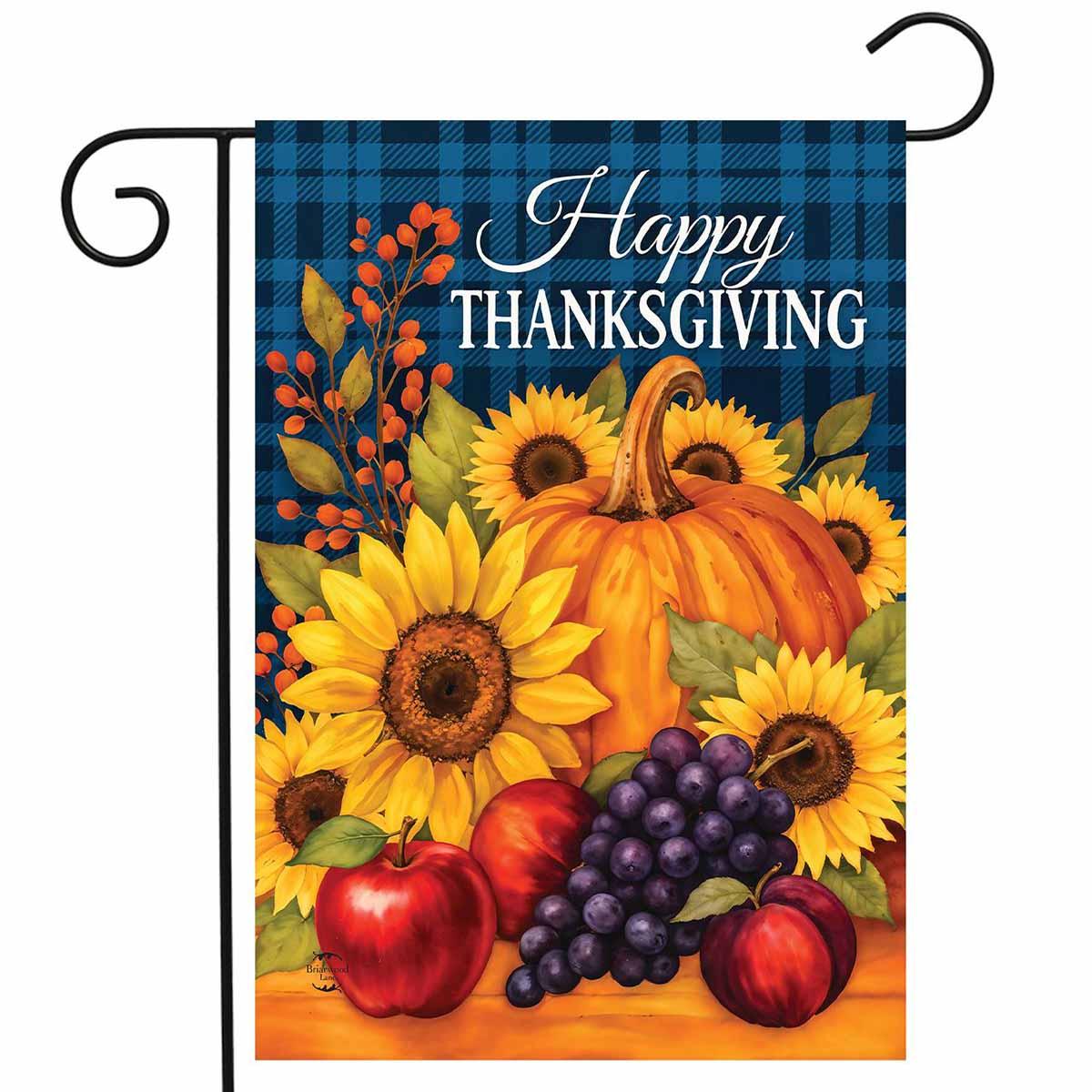 Click here for Briarwood Lane Thanksgiving Harvest Garden Flag prices