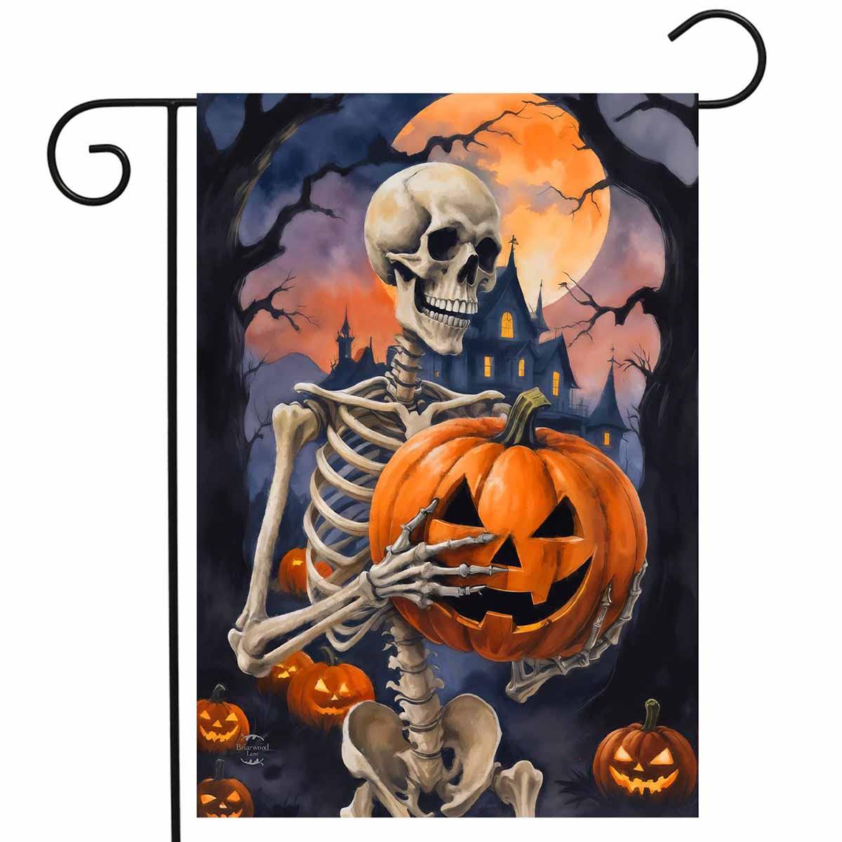 Click here for Briarwood Lane Skeleton Jack Garden Flag prices