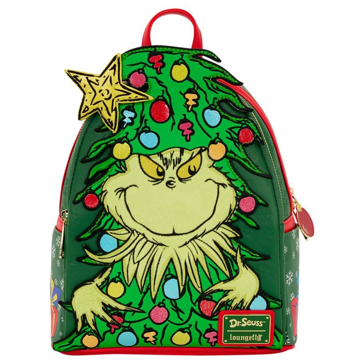 Click here for Womens Loungefly Grinch Holiday Light Up Mini Back... prices