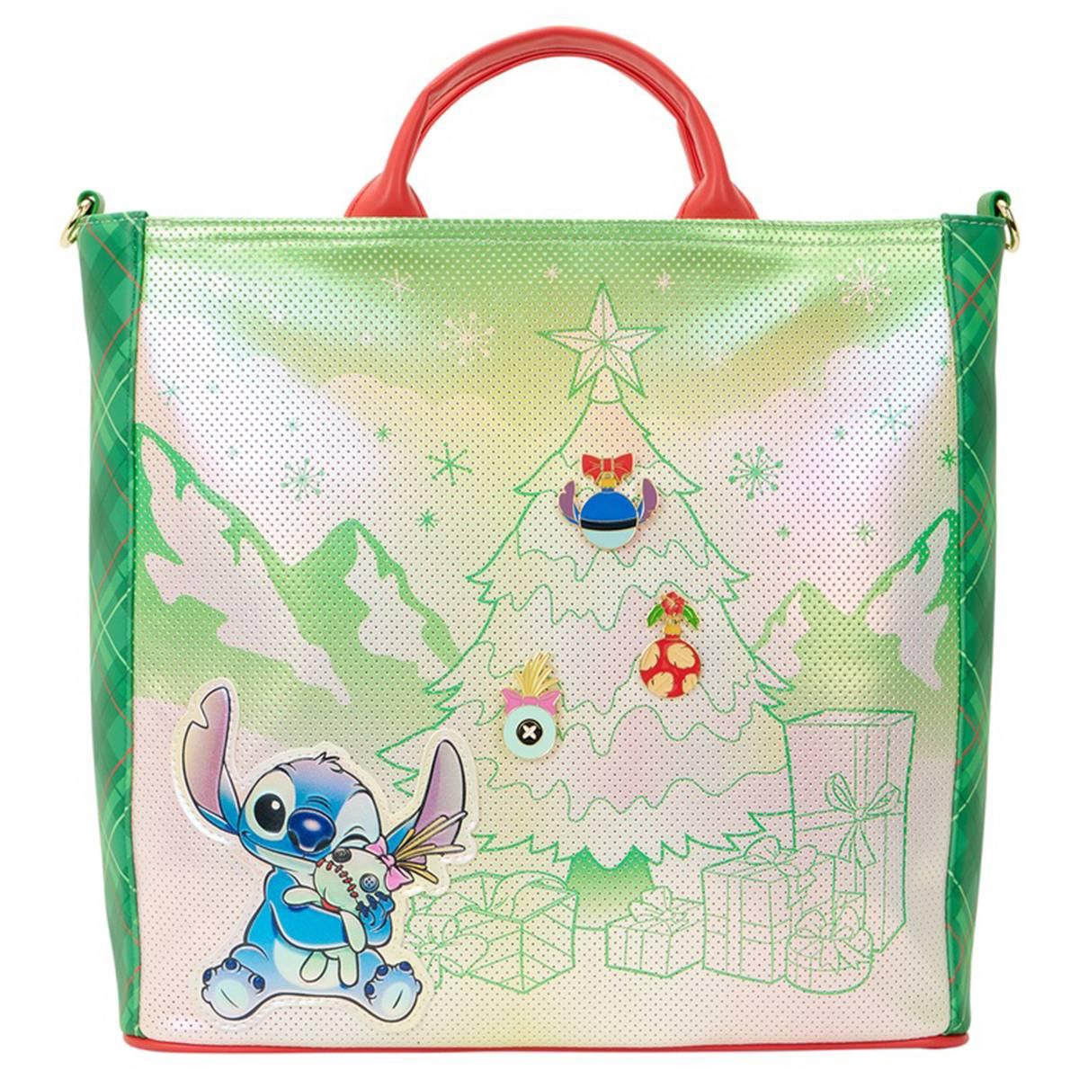 Click here for Loungefly Lilo & Stitch Holiday Tote prices