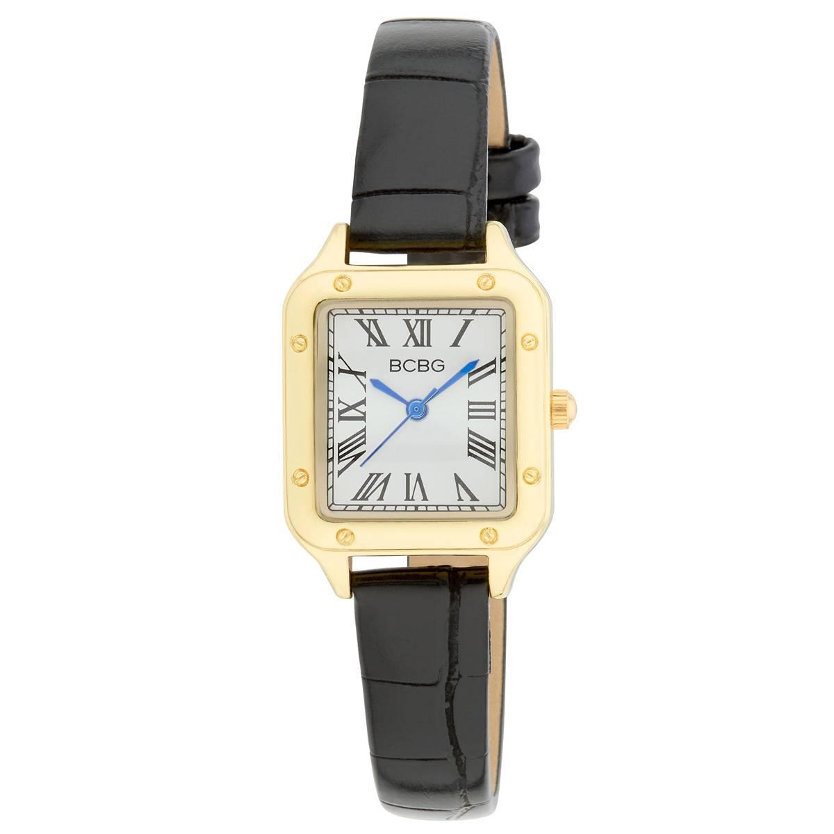 Click here for Womens BCBG Square Status 25mm Strap Watch - BCBG0... prices