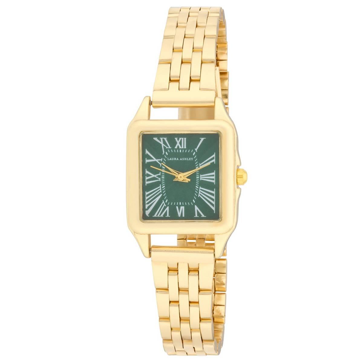 Click here for Womens Laura Ashley(R) Square Heritage Watch - LA2... prices