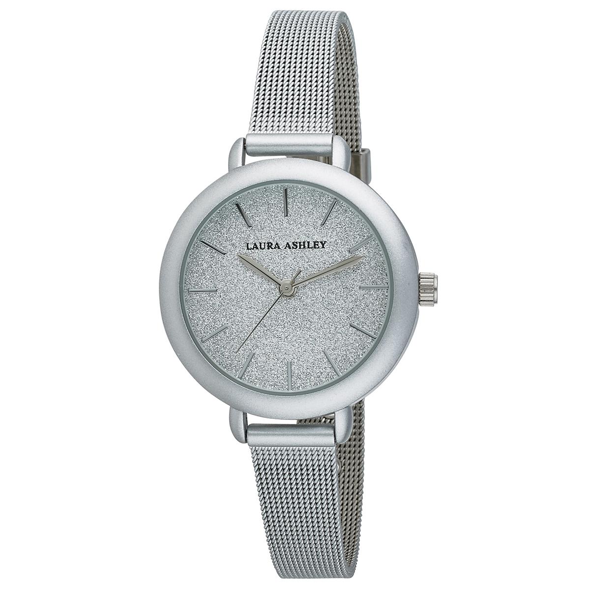 Click here for Womens Laura Ashley(R) Glitz Sparkle Dial Watch -... prices
