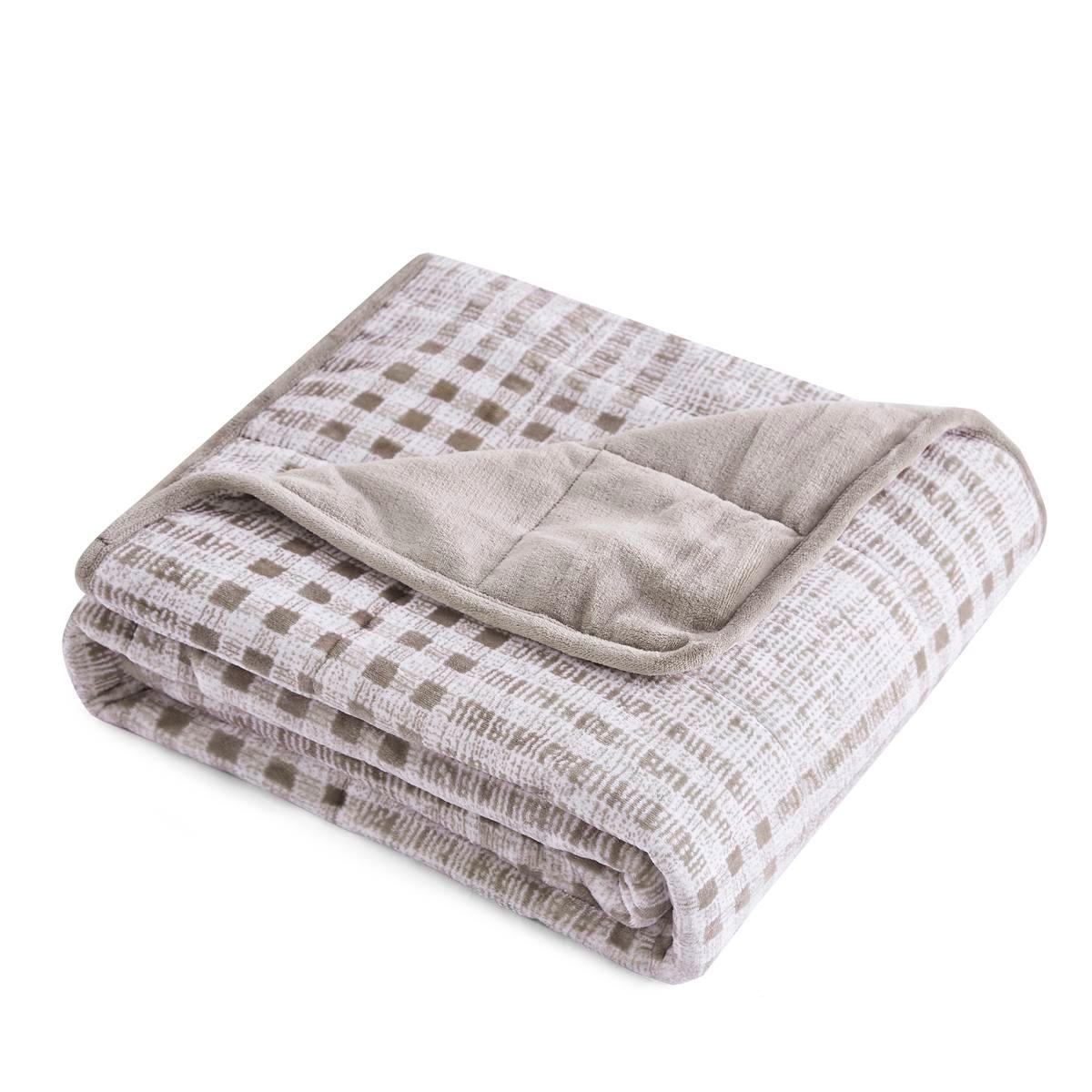 Click here for Dreamnest Velvet to Velvet Square Print Weighted T... prices