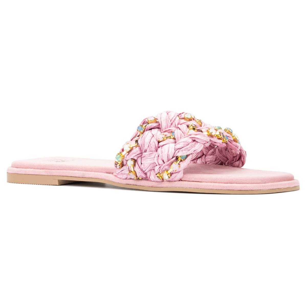 Click here for Womens New York & Company Izzy Slide Sandals prices