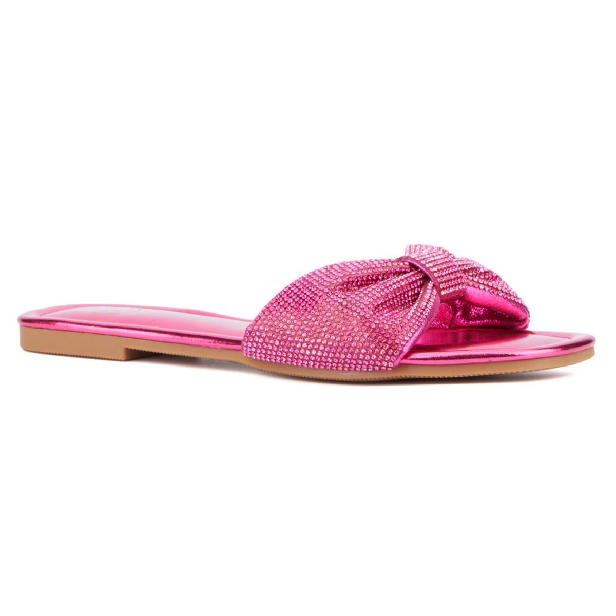 Click here for Womens New York & Company Karli Slide Sandals prices