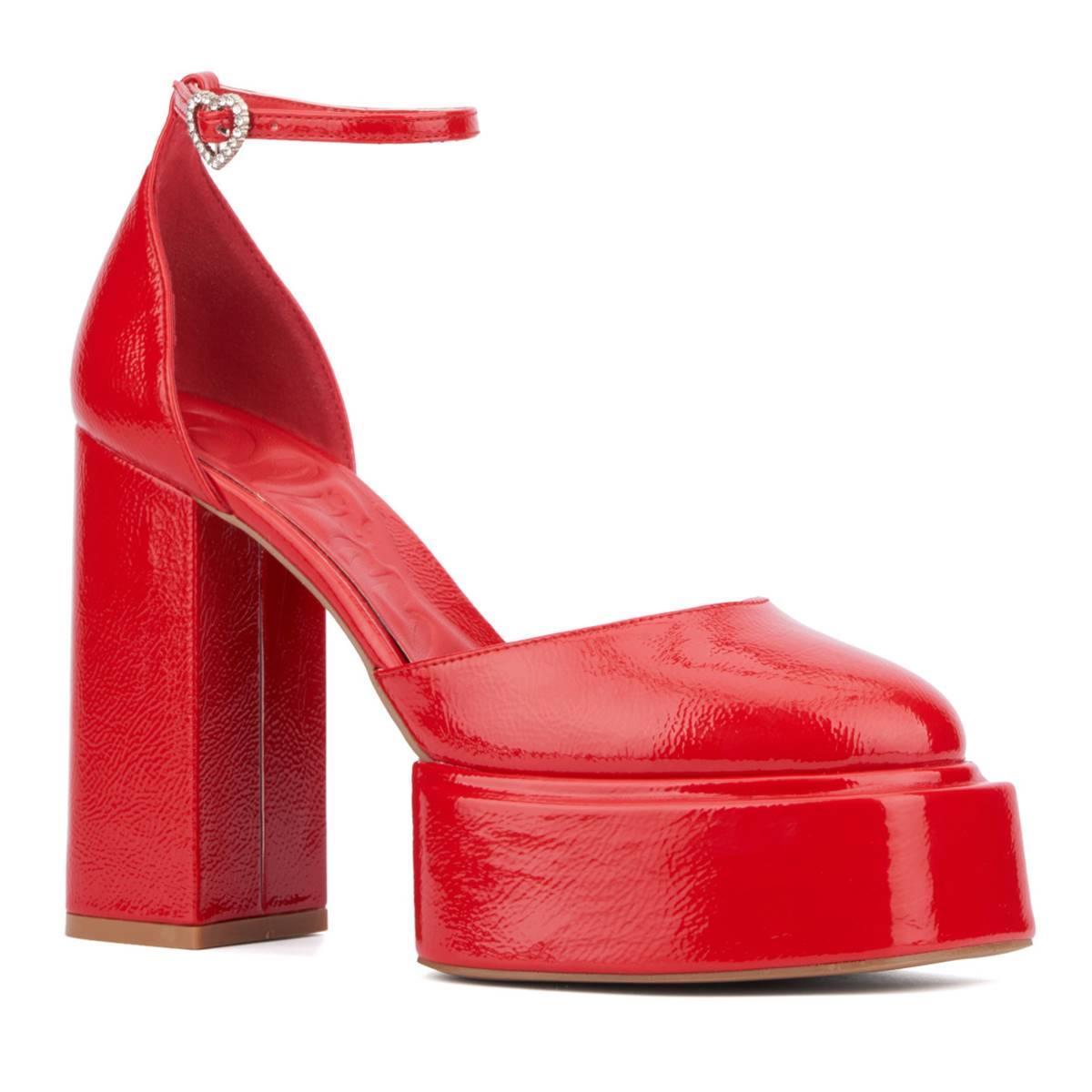 Click here for Womens Olivia Miller Jupiter Slingback Platform He... prices