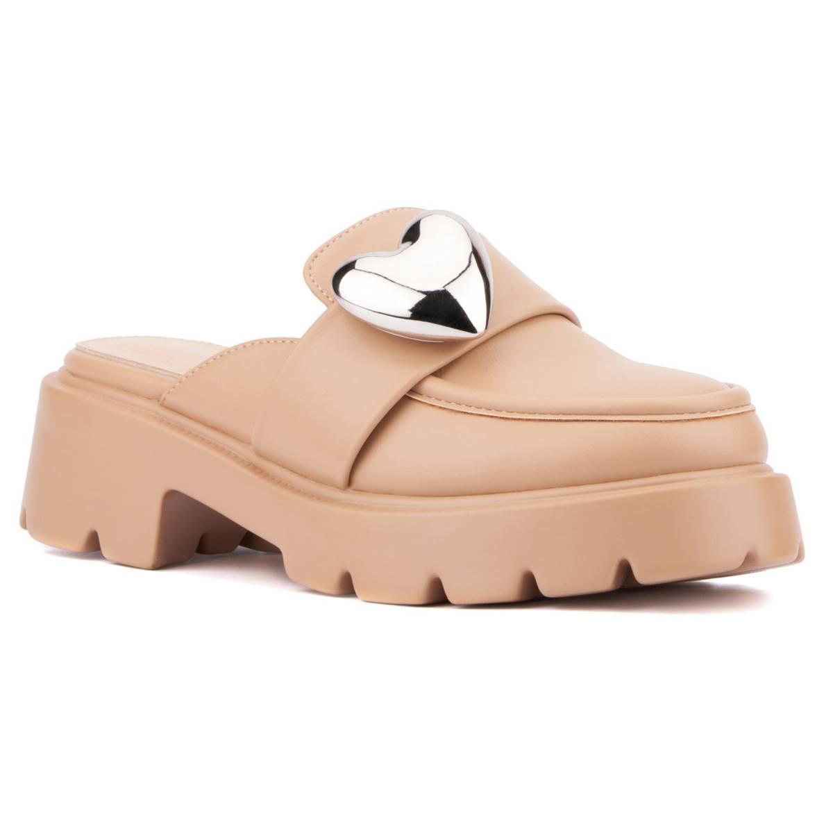 Click here for Womens Olivia Miller Heartless Platform Mules prices