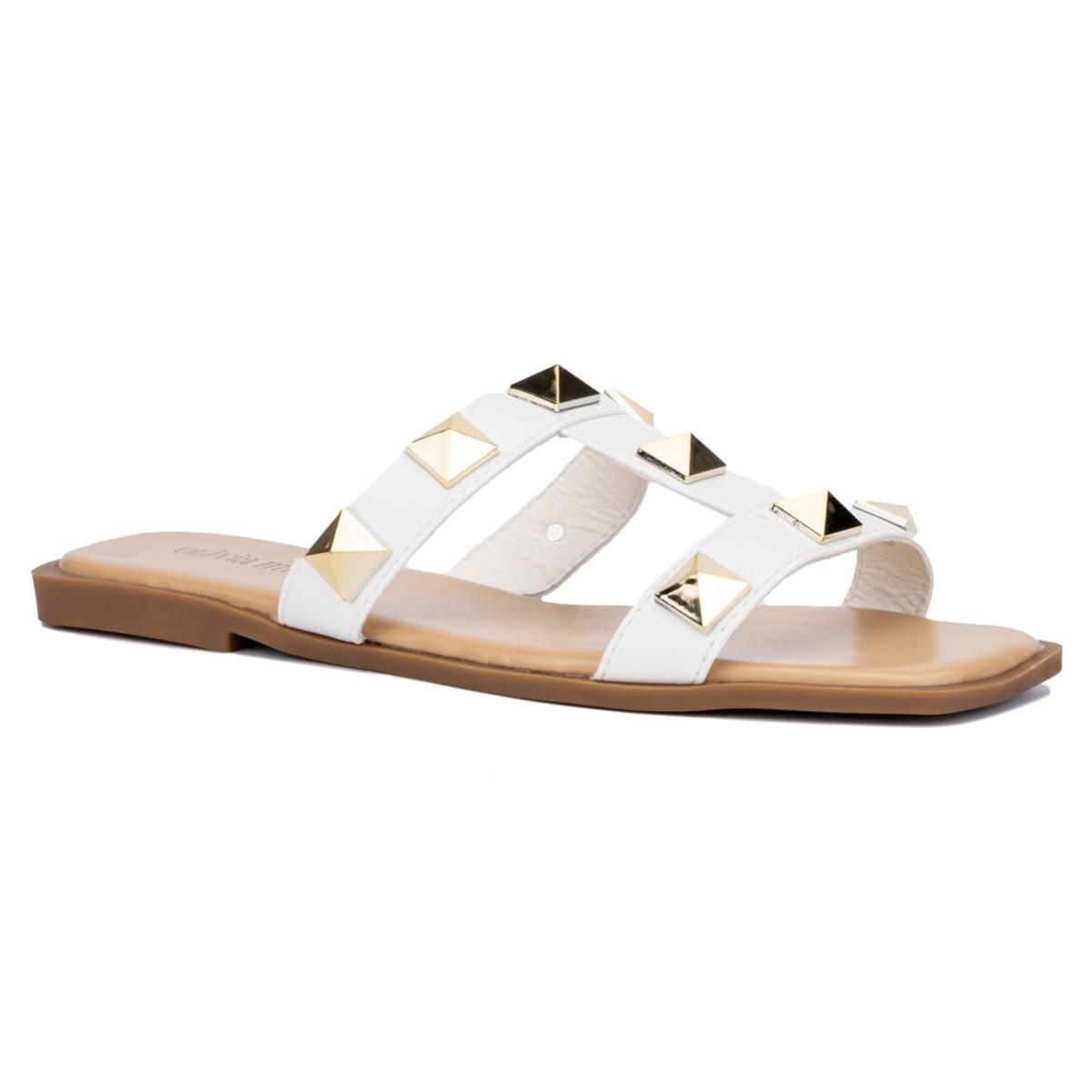 Click here for Womens Olivia Miller Zoey Slide Sandals prices