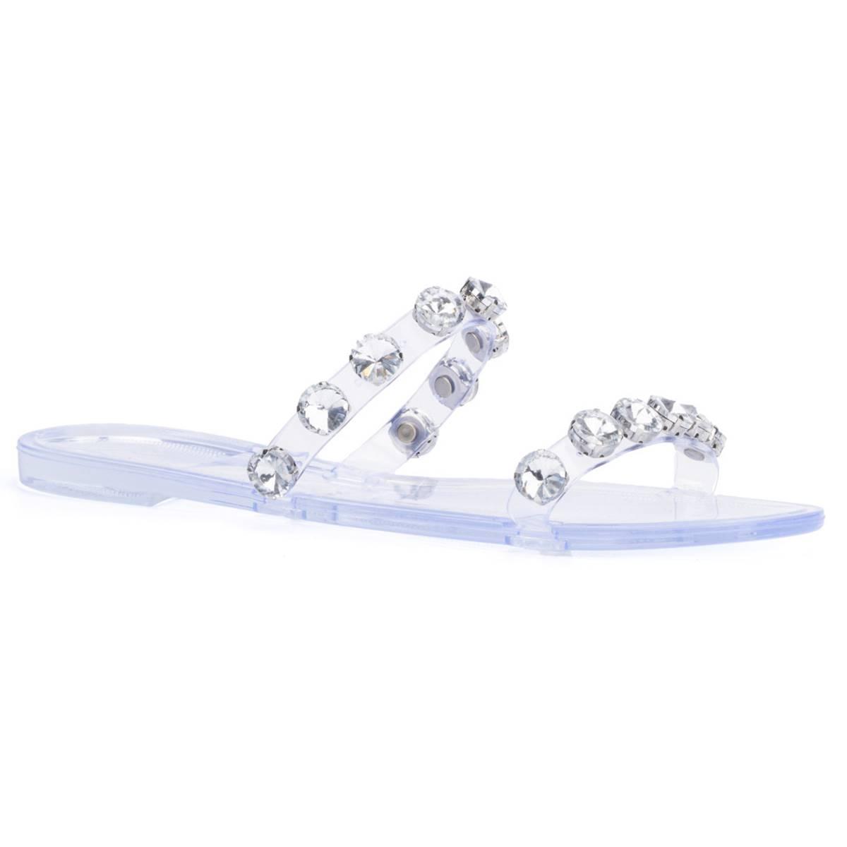 Click here for Womens New York & Company Chava Slide Sandals prices