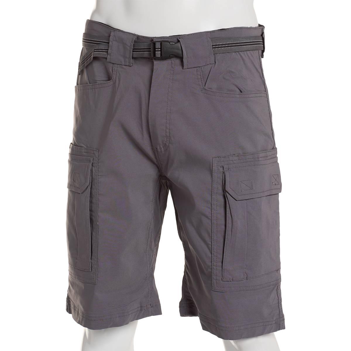 Click here for Mens Smiths Belted Solid Cargo Shorts prices