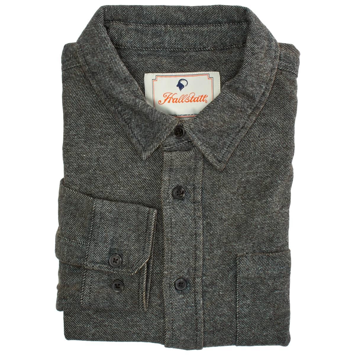 Click here for Mens Hallstatt Distressed Twill Flannel Shirt - Ch... prices