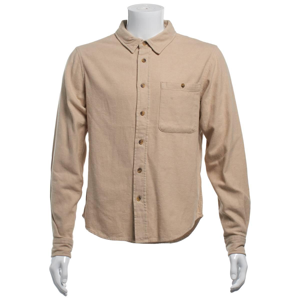 Click here for Mens Hallstatt Distressed Twill Flannel Shirt - Tw... prices