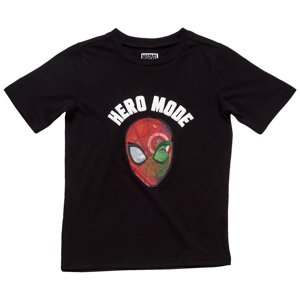 Click here for Boys (4-6) Spider-Man Lenticular Patch Short Sleev... prices