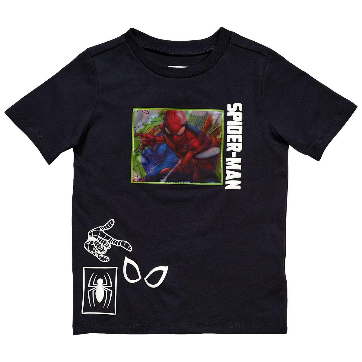 Click here for Boys (4-7) Marvel Spider-Man Lenticular Short Slee... prices